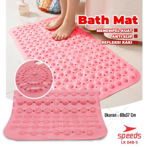 Jual Keset Kamar Mandi Anti Slip Karpet Kaki PVC Bath Mat SPEEDS 048-5 ...