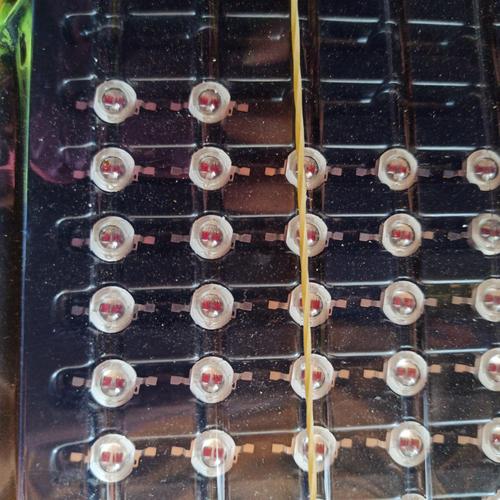 Jual LED hpl MERAH red 5 Watt PLUS PCB parled ambulance Strobo rtd ...