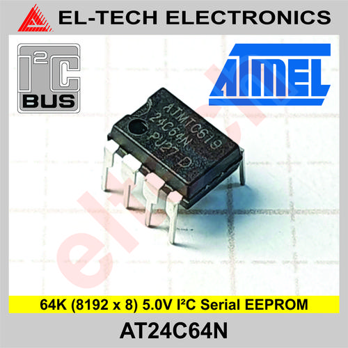 Jual AT24C64 AT 24C64 64K (8192 x 8) 5.0V I²C Serial EEPROM - AT24C64A ...