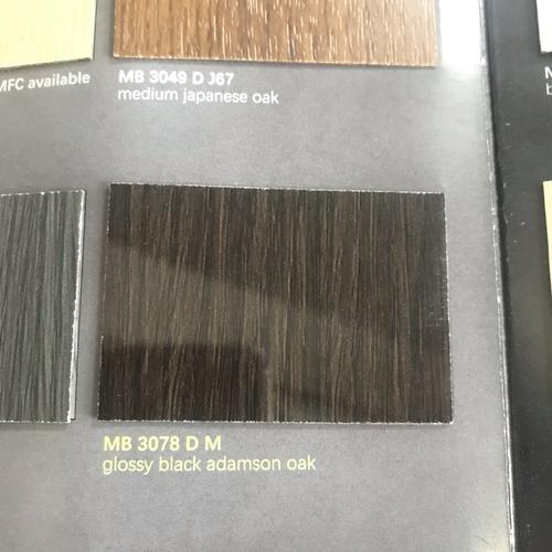 Jual HPL AICA MB 3078 DM - Glossy Black Adamson Oak - Kota Tangerang ...