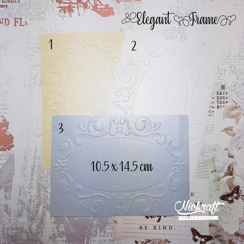 Jual Emboss Paper - ELEGANT FRAME untuk Kartu Ucapan, Scrapbook dll ...
