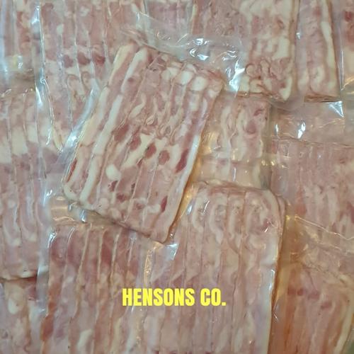 Jual PORK STREAKY BACON PRODUCT OF BALI - KEMASAN EKONOMIS @500 GRAM ...