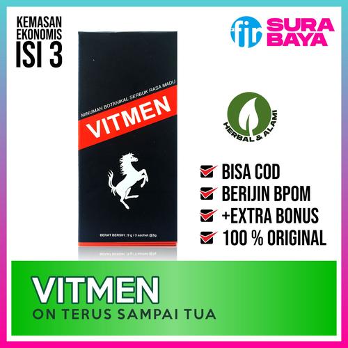 Promo VITMEN OBAT KUAT TAHAN LAMA PRIA DEWASA KEMASAN EKONOMIS BPOM ...