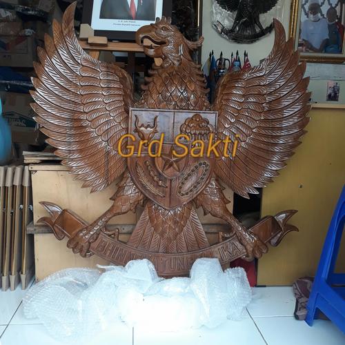 Jual garuda kayu jati 1 meter - natural, 100 cm - Jakarta Timur ...