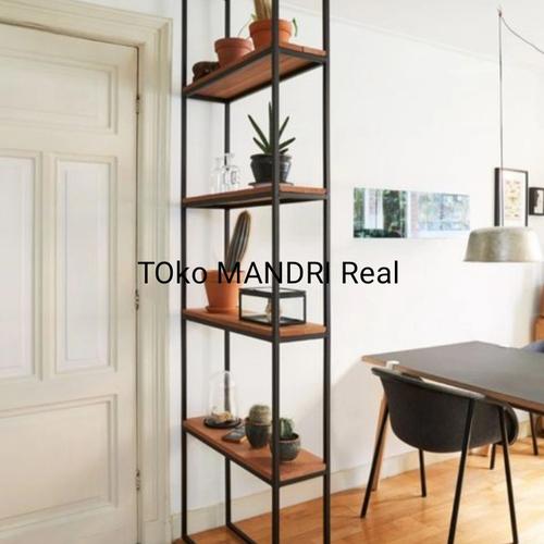 Jual partisi ruangan besi papan kayu 80x20x190 - Kota Tangerang - Toko ...