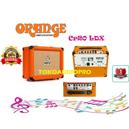 Jual Orange Crush PiX CR 20LDX 1x8" 20-Watt Combo w/FX - RUSSEL RG15X ...