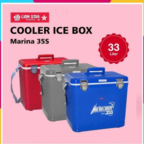 Jual Marina Cooler Box ice 35s Cool Box Es Batu Lion Star Kotak ...
