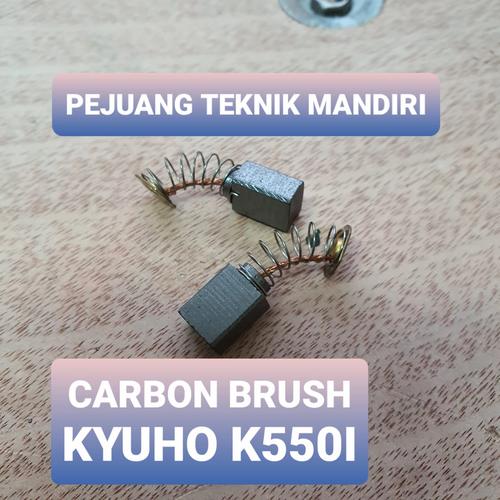 Jual CARBON BRUSH / ARANG BOR TANGAN KYUHO K550I K450 D ORIGINAL KYUHO ...