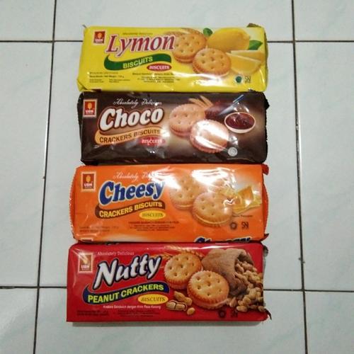 Jual Biskuit UBM cracker biscuit Choco/Lymon/Cheesy/Nutty - Kota ...