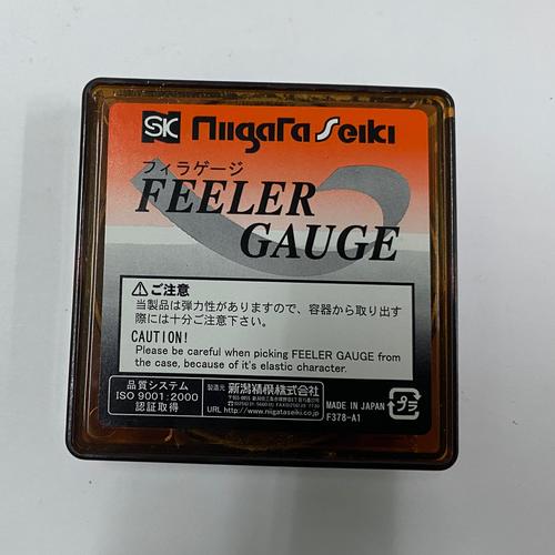 Jual FEELER GAUGE STRIP NIIGATA SEIKI FG-01-1 (O.14 mm X 12,7 mm X 1 M ...