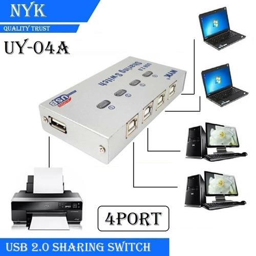 Jual USB Sharing Switch 4port / USB Auto Data Switch Printer 4 port - Jakarta Barat - MULTI ...