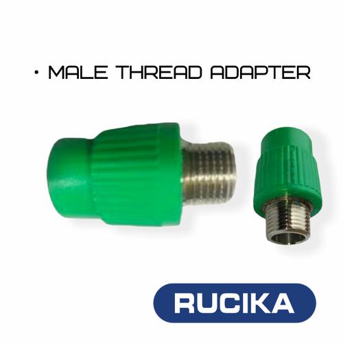 Jual Male Thread Adapter / Soc drat Luar 20mm ½" PPR - RUCIKA - Jakarta ...