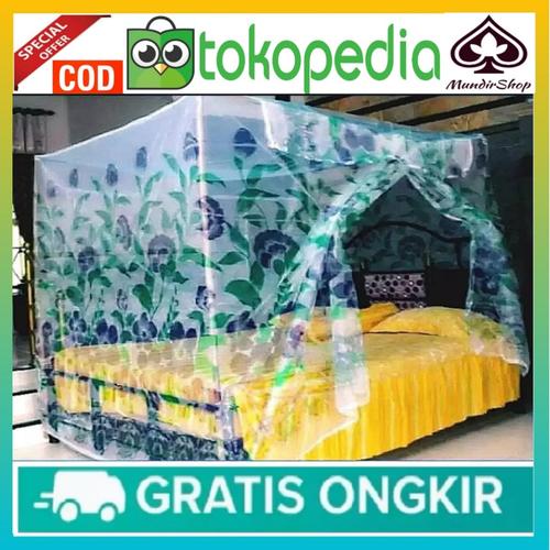 Promo Kelambu motif bunga ukuran jumbo klambu murah model terbaru bisa ...