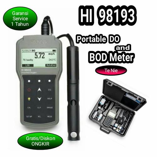 Jual Hanna instruments HI-98193 Professional Waterproof DO and BOD ...