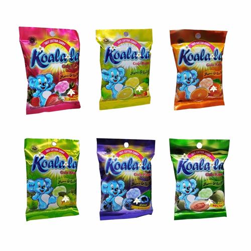 Jual Koala-la Permen Gula Kapas - 6 varian rasa [10gr] - Melon - Kota ...