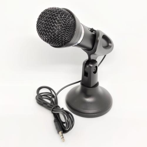 Jual MICROPHONE PC / LAPTOP / HP COLOKAN JACK 3.5MM BISA UNTUK KARAOKE ...