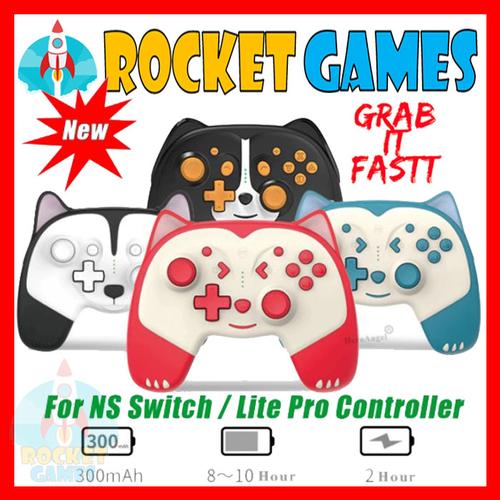 Jual IIne Pro Controller Bluetooth Wireless Gamepad Nintendo Switch Dog ...