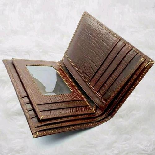 Promo Dompet Pria Kulit Asli Sapi ORIGINAL 3/4 MOTIF SERAT KAYU ...