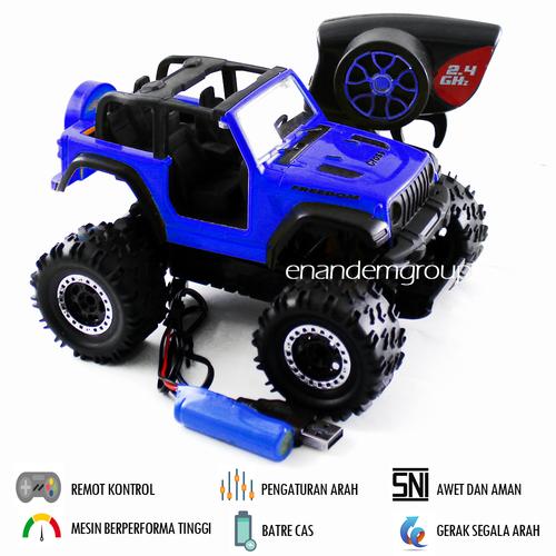Jual Mobil Remote Kontrol Rc Super Climbing Hero Car - Biru - Jakarta ...