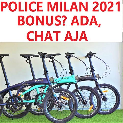 Jual Invoice Police Milan Sepeda Lipat Folding Bike 8 Speed Element ...