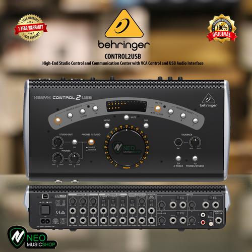 Jual Behringer CONTROL2USB High-End Studio Control and Communication Center - Kota Sukabumi ...