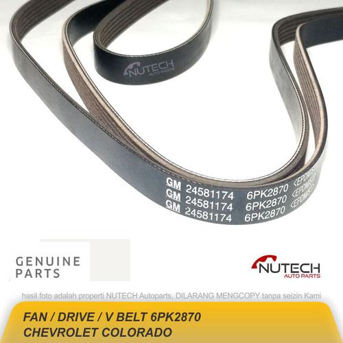 Jual Fan Drive V Belt Chevrolet COLORADO 6PK 2870 6PK2870 Original ORI ...