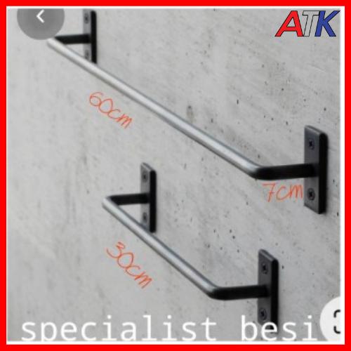 Jual Gantungan Handuk Besi Dinding Gantungan Baju Dinding Besi Kapstok ...