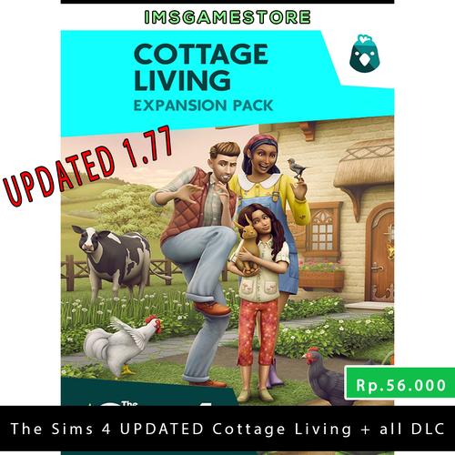 Jual The Sims 4 Complete All DLC + Cottage Living Update 1.77 - DVD ...