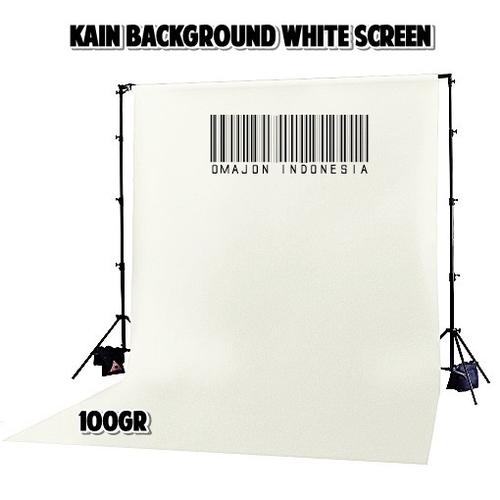 Jual Kain Backdrop White Screen / Kain Studio Putih / Spunbond Putih ...