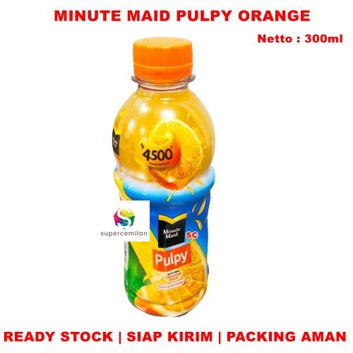 Jual Minute Maid Pulpy Orange 300 ml Dengan Bulir Jeruk Asli | Vitamin ...