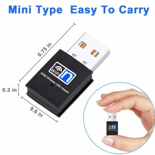 Jual USB WiFi 300mbps jaringan wireless adapter pc laptop komputer ...