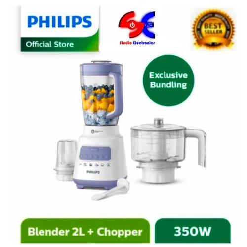 Jual Blender philips plastik 2 liter HR2221 terbaru + Choper philips ...