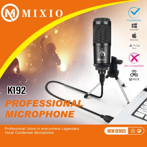 Promo MIXIO K192 Mic Microphone Condeser Streamer Usb Laptop vocal ...