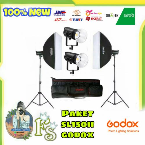 Jual Paket Studio Godox GODOX SL-150II SL150II SL-150 Mark II kit 150W ...