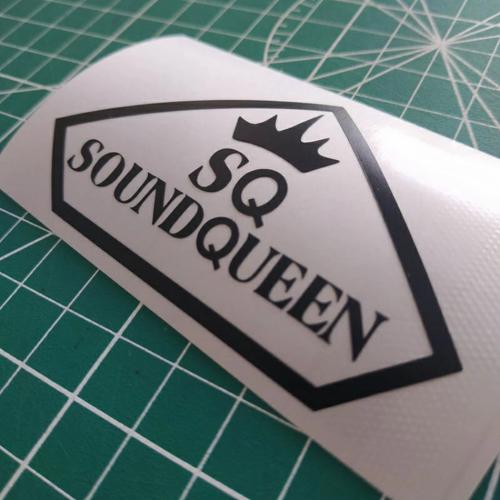 Jual logo SOUNDQUEEN stiker sound Queen - Putih, 40cm - Kab. Tuban ...