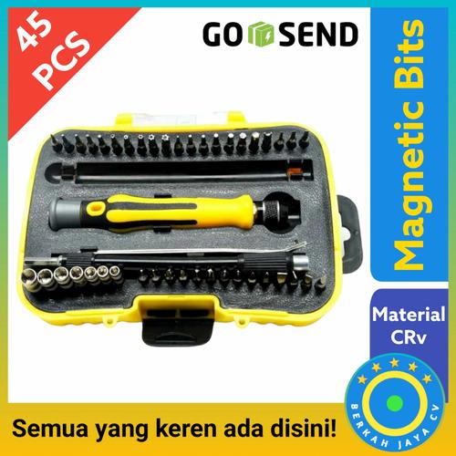 Jual Obeng hp set obeng servis Laptop Komputer Jam Kamera Obeng full ...