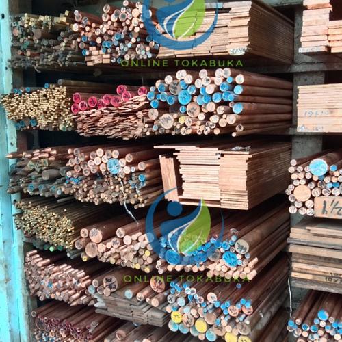 Jual Plat Tembaga 10mm x 120mm x 300mm Murni 99% - Jakarta Barat ...