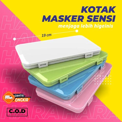 Jual Kotak Masker Sensi Tempat Masker Storage Box Kotak Sensi Masker ...