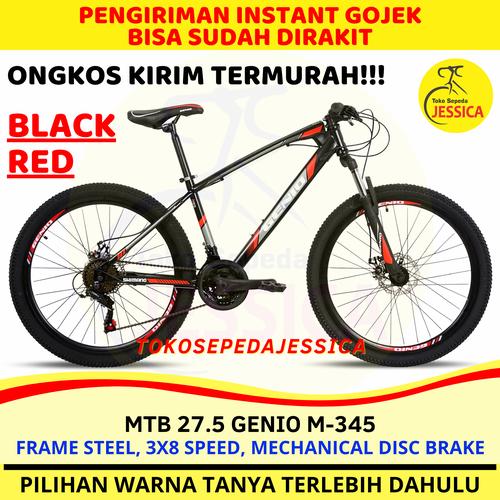 Jual Sepeda Gunung MTB 27.5 Genio M-345 by United Bike mirip Thrill Ravage - BLUE RED - Kota ...