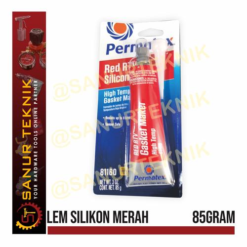 Promo Lem Silikon Merah / Permatex High Temp Red Silicone Sealant ...