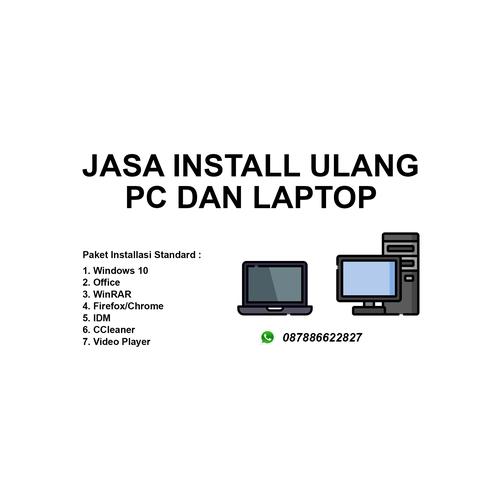 Jual Jasa Install Ulang PC Dan Laptop - Jakarta Selatan - Pratama ...
