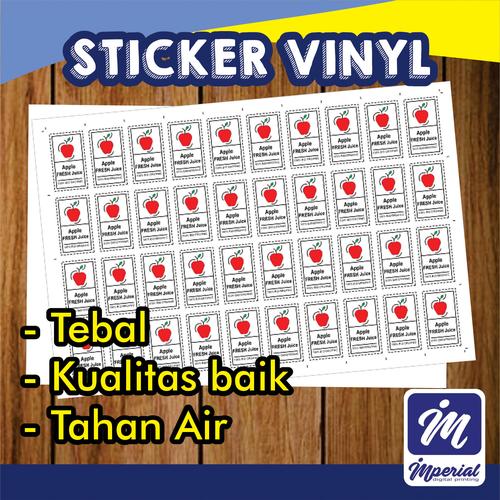 Jual Cetak Sticker Vinyl A3 Plus Fullcolor - Kota Yogyakarta - Imperial ...