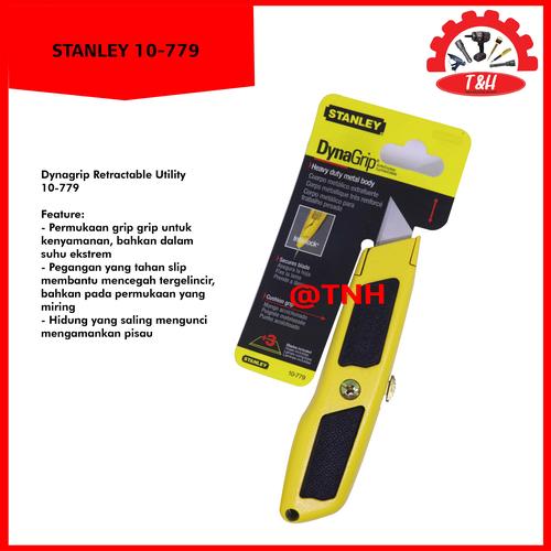 Jual Pisau Cutter Stanley | STANLEY | Dynagrip Retractable Utility ...