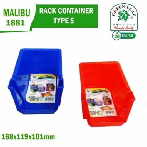 Jual JOLLY BOX CONTAINER MINI TEMPAT BAUT ATK SERBAGUNA GREEN LEAF 1881 ...