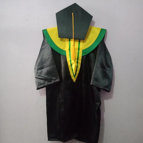 Jual Baju Toga Wisuda SD Kuning List Hijau - Hitam, M - Jakarta Pusat ...
