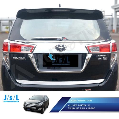 Jual All New Innova Trunk Lid Full Chrome JSL / List Bagasi Belakang ...
