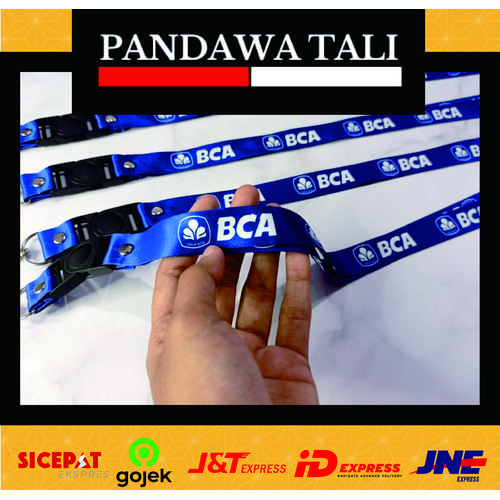 Jual Lanyard Bank BCA / Lanyard Printing Custom Pandawa Tali Surabaya ...