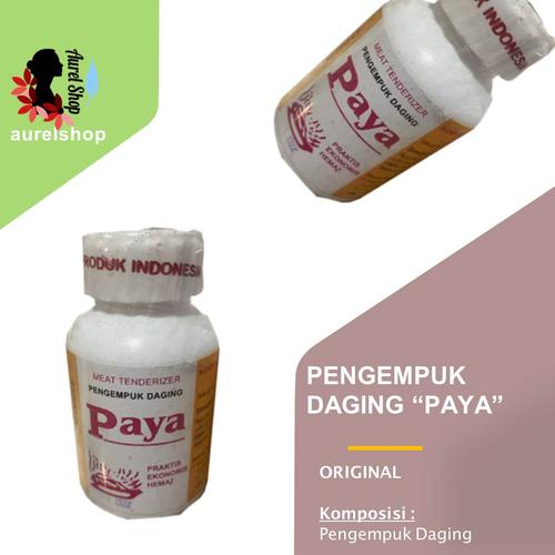 Jual PAYA Pengempuk Daging / Meat Tenderizer kemasan botol 70 gram ...