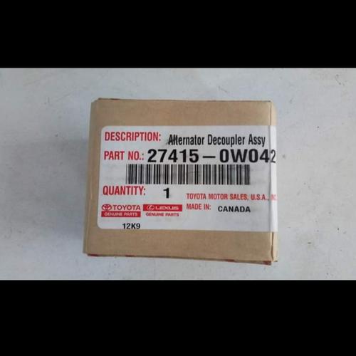 Jual Puli Pulley Altenator Alphard Vellfire Camry RAV4 2400cc 27415 ...