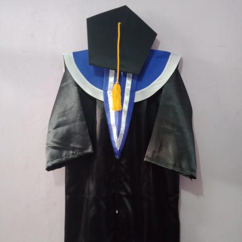 Jual Baju Toga Wisuda SD Biru List Putih - Hitam, M - Jakarta Pusat ...